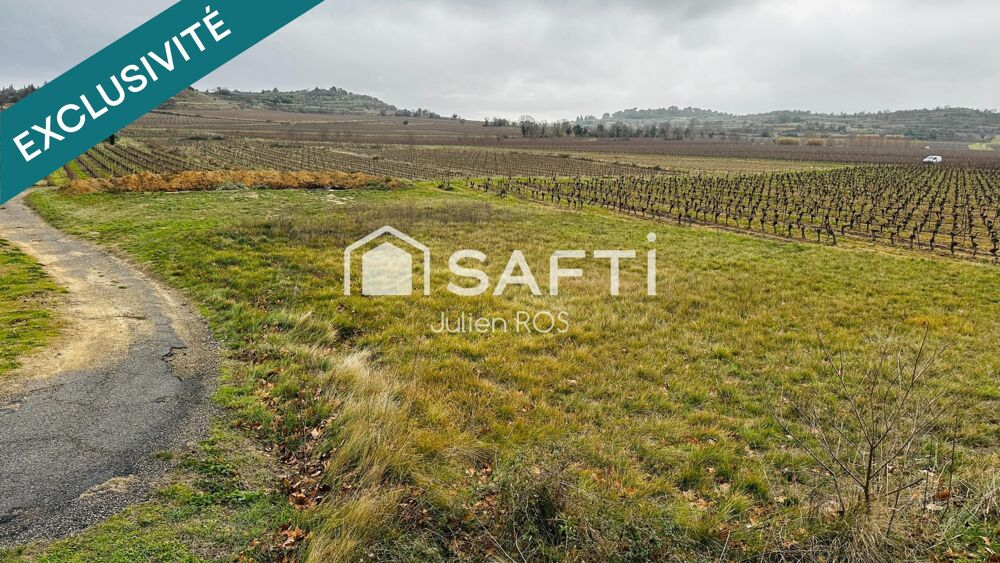 Annonce vente terrain terrain de 1700m2 à Pouzolles (34480) - ParuVendu ...