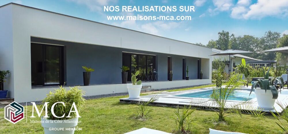 Annonce vente terrain terrain de 815m2 à Saint-martin-d'oney (40090 ...