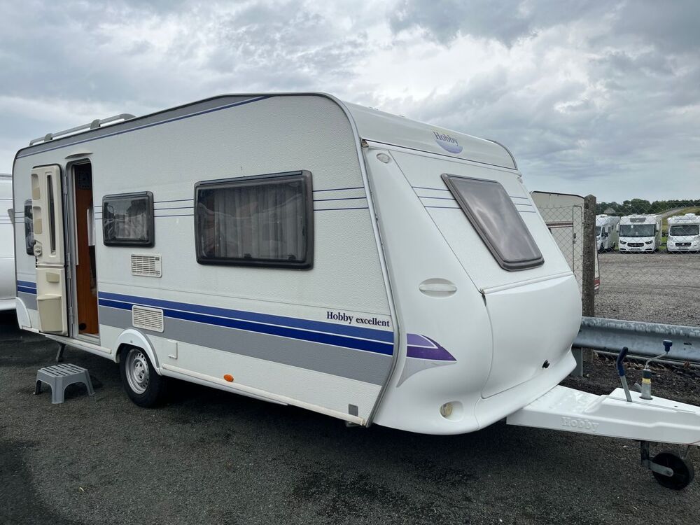 Caravane HOBBY occasion - 2007 - 12500 € - Vingt-Hanaps (Orne) 992776063218