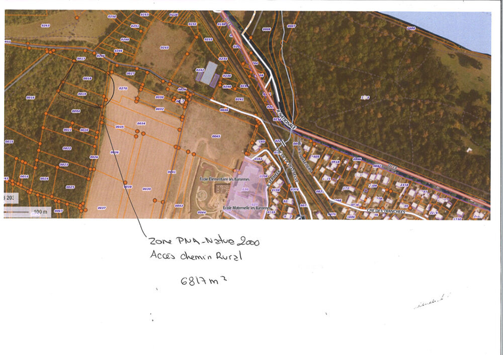 Annonce vente terrain terrain de 14030m2 à Rosny sur seine (78710 ...