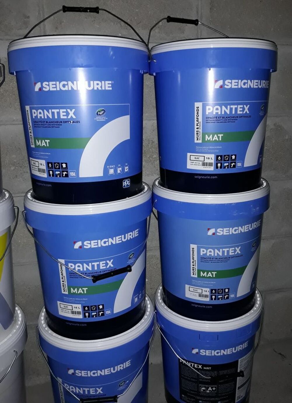 Achetez peintures mat pantex neuf - revente cadeau, annonce vente à ...