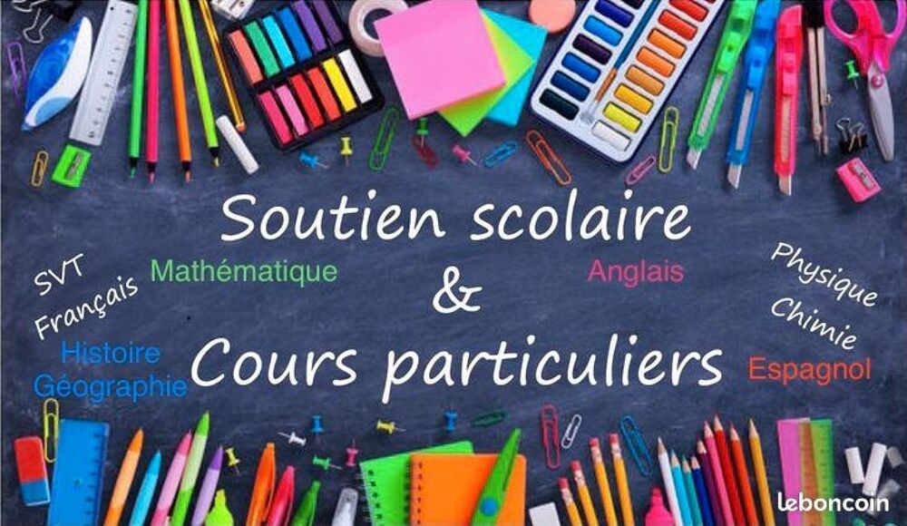 Cours particuliers : annonce service cours particulier, soutien ...