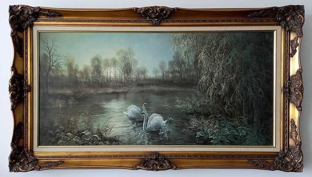 Achetez tableau 'les cygnes' occasion, annonce vente à Publier (74 ...