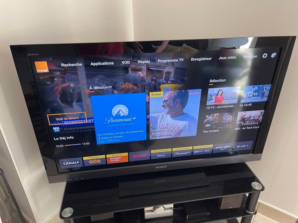 Achetez tv sony kdl-46ex500 occasion, annonce vente à Deauville (14 ...