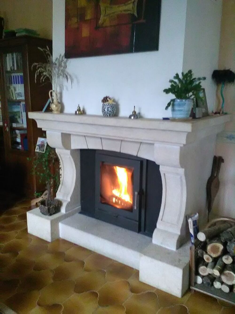 Achetez cheminée en pierre occasion, annonce vente à Saint-André-d ...