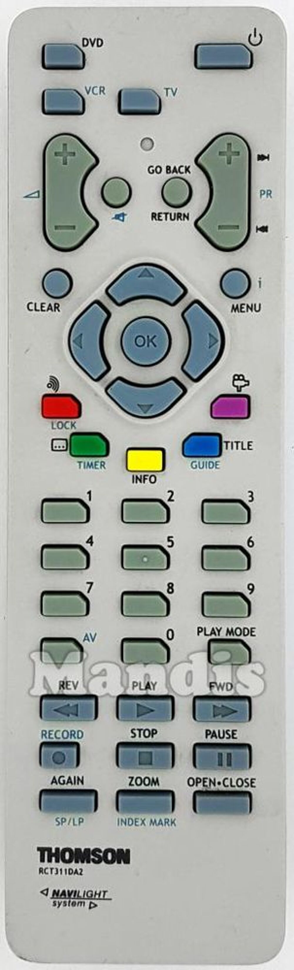 Achetez télécommande thomson occasion, annonce vente à Beauchamp (95) WB168372007