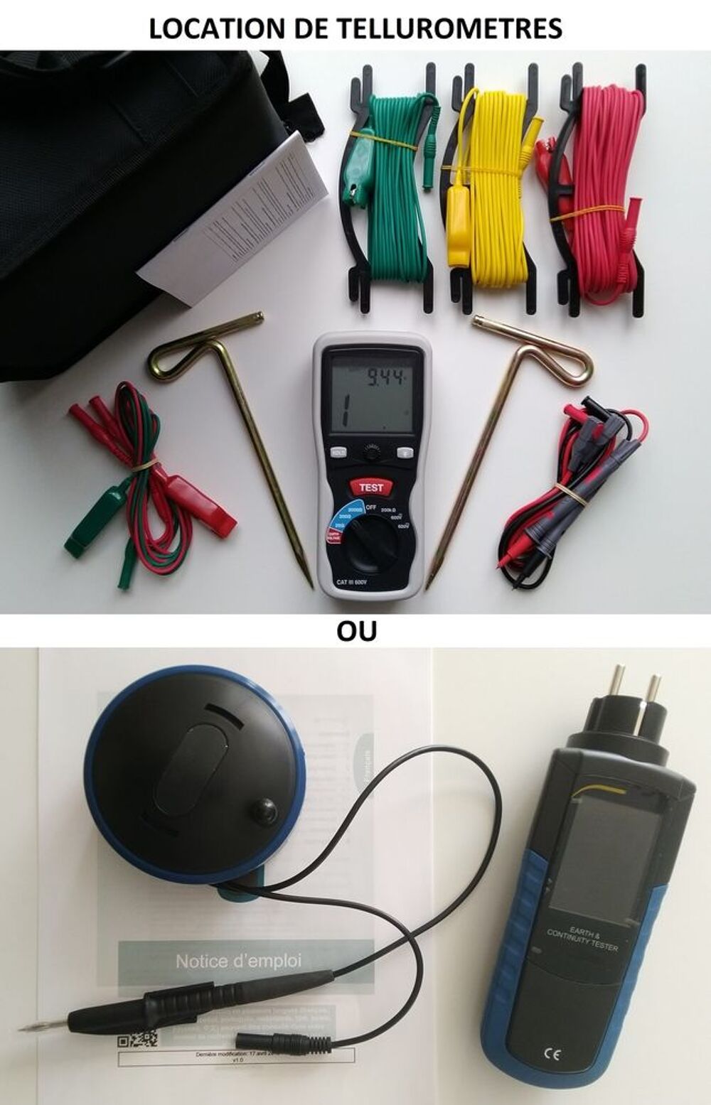 Achetez telluromètre occasion, annonce vente à Saint-Alban (31) WB169289657