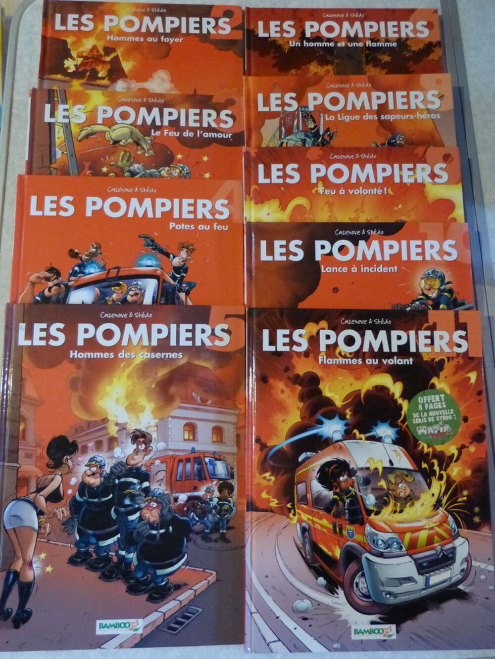 Achetez bd - les pompiers occasion, annonce vente à Brest (29) WB164802381