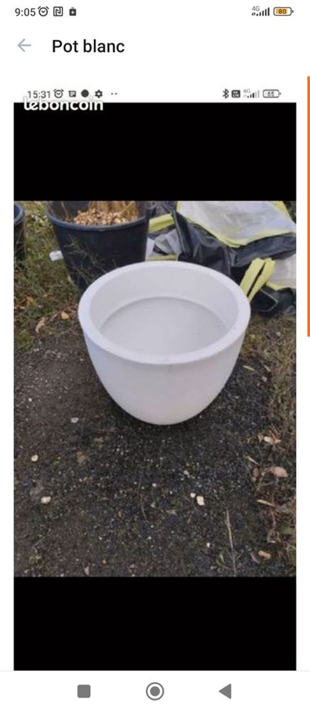 Achetez pot extérieur 100l occasion, annonce vente à Cadaujac (33 ...