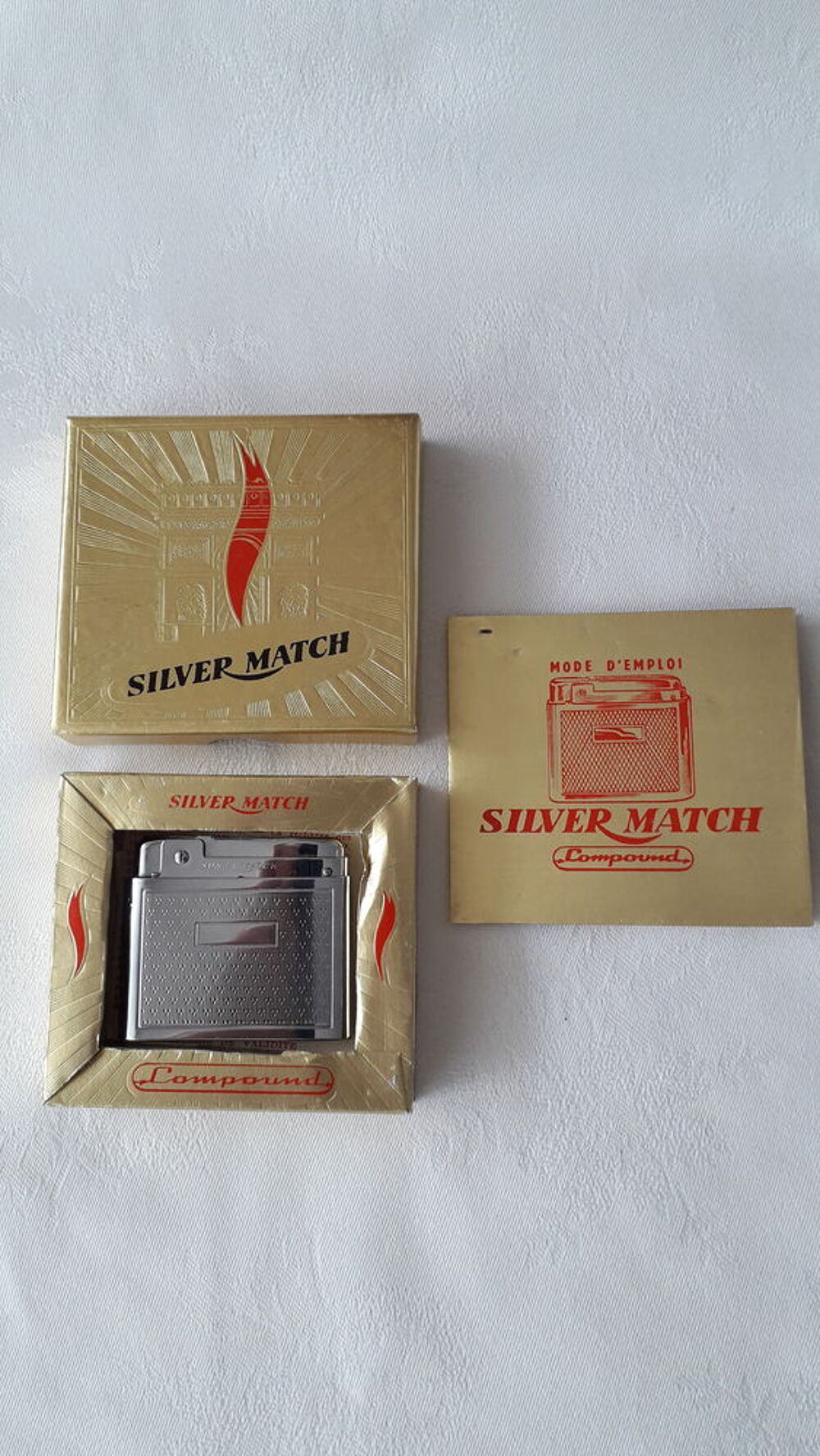 Achetez briquet silver match quasi neuf, annonce vente à Salon-de ...
