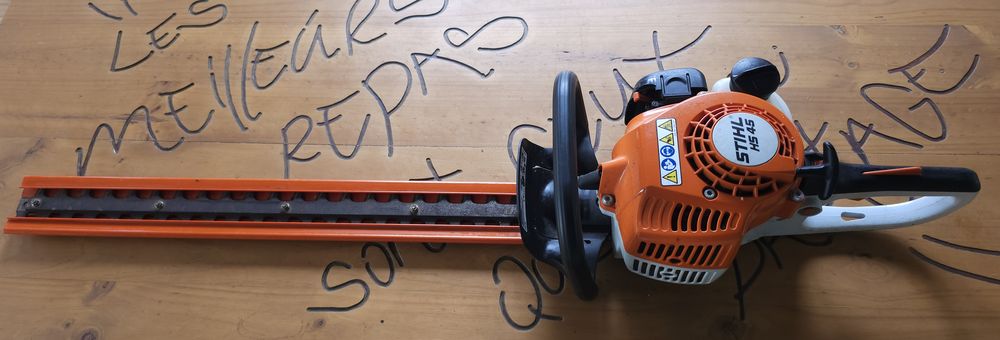 Achetez taille haie stihl hs occasion, annonce vente à Bréval (78 ...