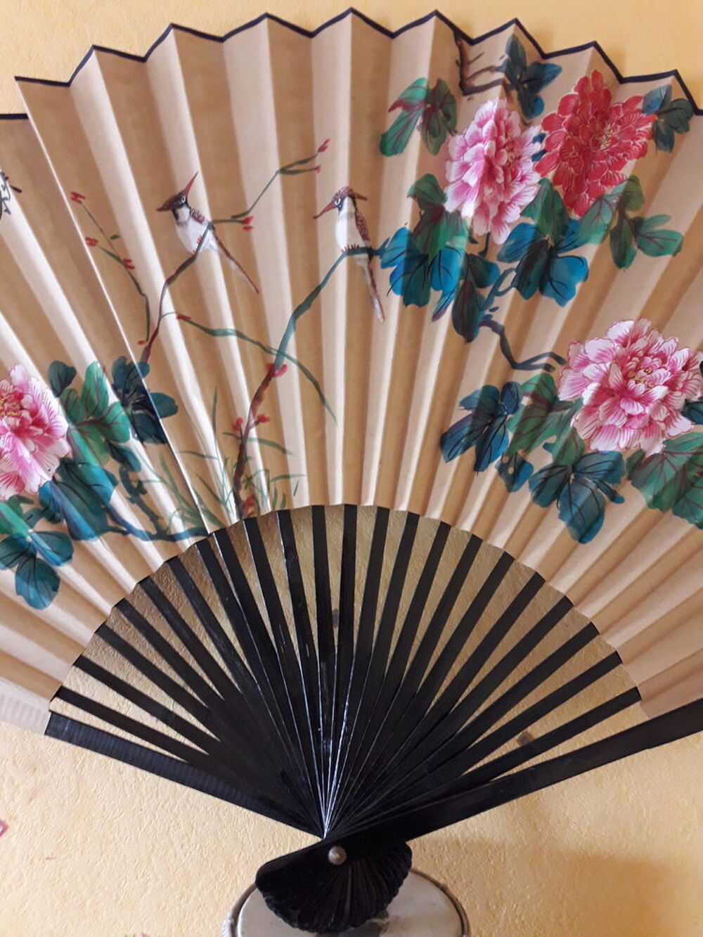 Grand Eventail Mural Japonais