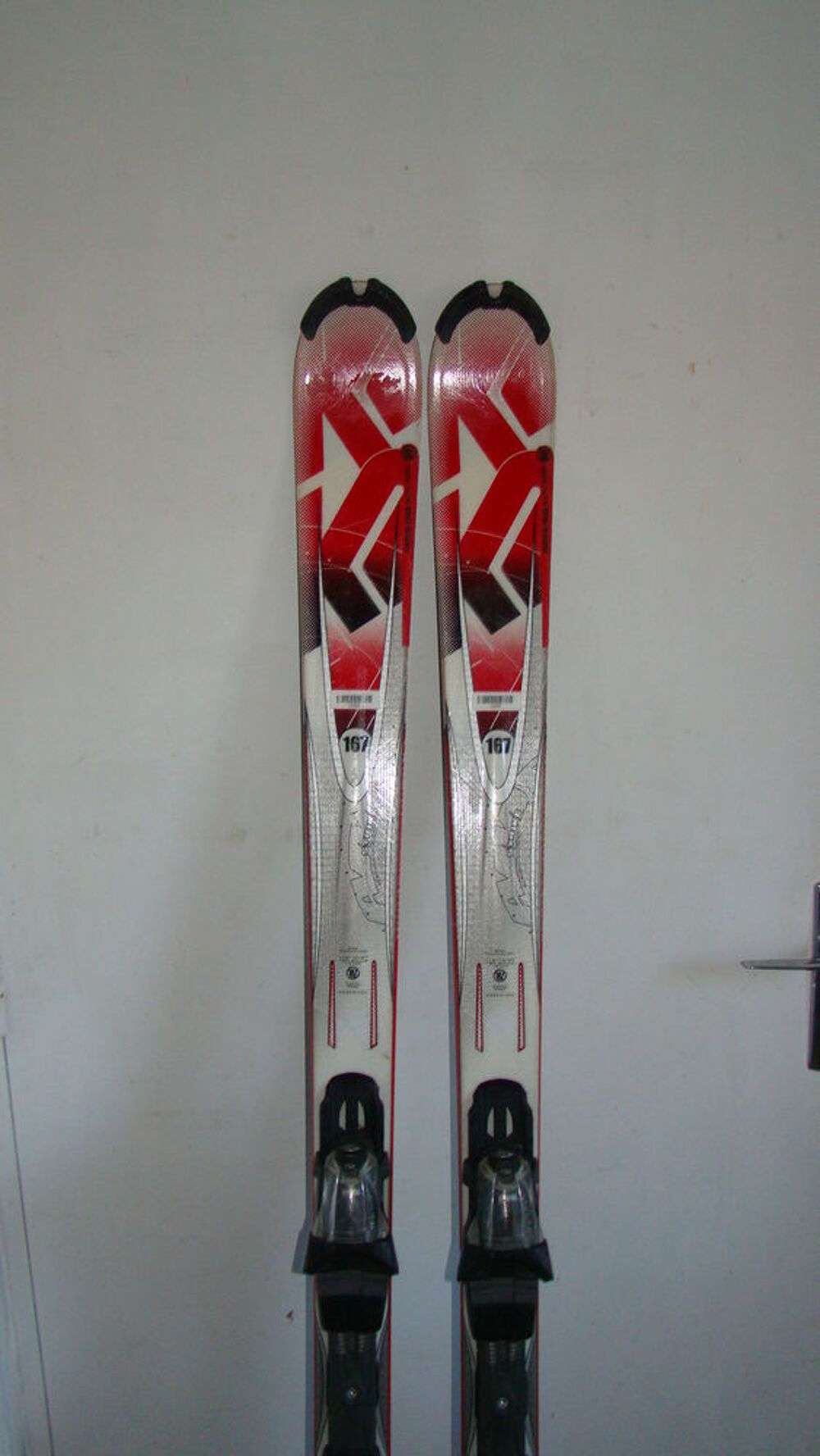 Achetez skis k2 strike - 167 occasion, annonce vente à Gargenville (78 ...