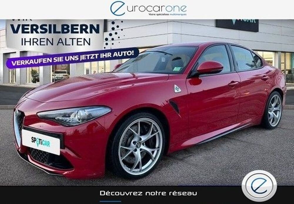 Alfa romeo Giulia 2.9 V6 510 ch AT8 Quadrifoglio occasion - Essence ...