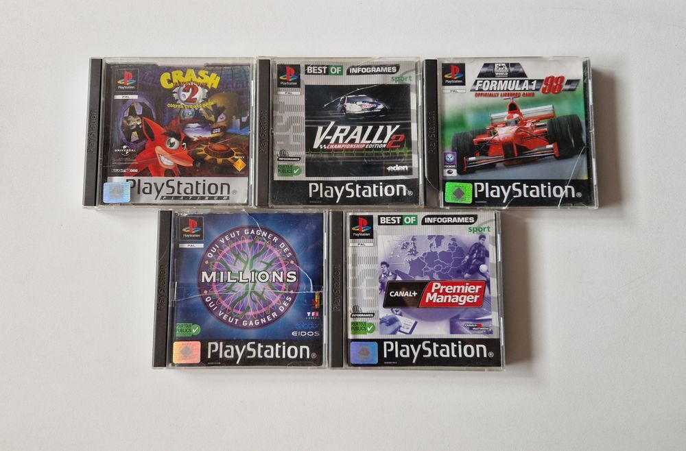 Achetez jeux ps1 jeu sony occasion, annonce vente à Cambrai (59 ...