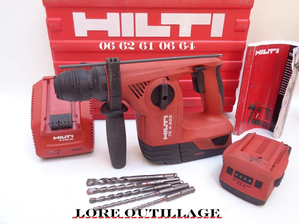 Achetez hilti te 4-a22 - occasion, annonce vente à Cagnes-sur-Mer (06 ...