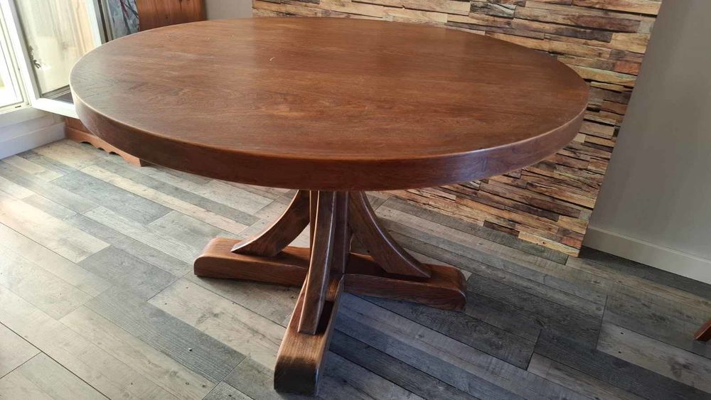 Achetez table bois ronde occasion, annonce vente à La Londe-les-Maures ...