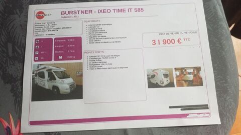 Camping car profilé occasion : annonces achat, vente de camping cars