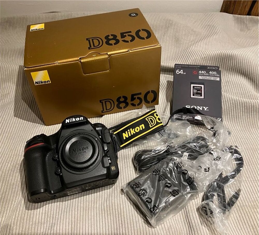 Achetez nikon d850 je occasion, annonce vente à Flassans-sur-Issole (83) WB172950340
