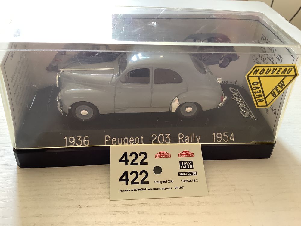 Achetez peugeot 203 rally occasion, annonce vente à Alès (30) WB170291405