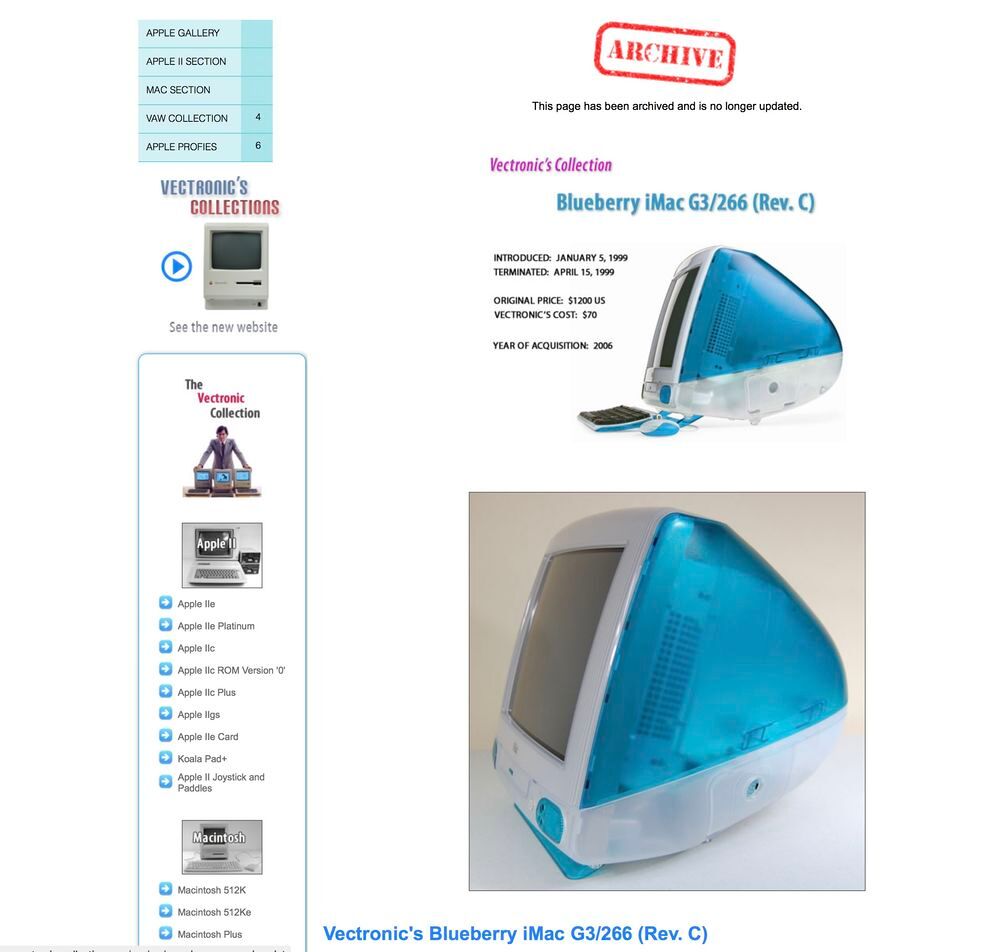 Achetez imac g3 bleu occasion, annonce vente à Seynod (74) WB158522361