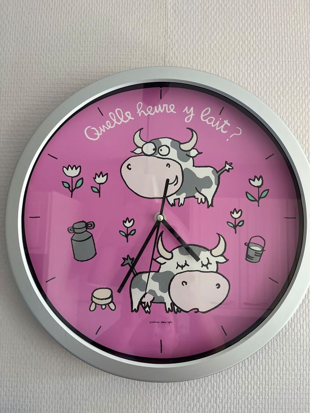 Achetez horloge murale quasi neuf, annonce vente à Lyon (69) WB170551489