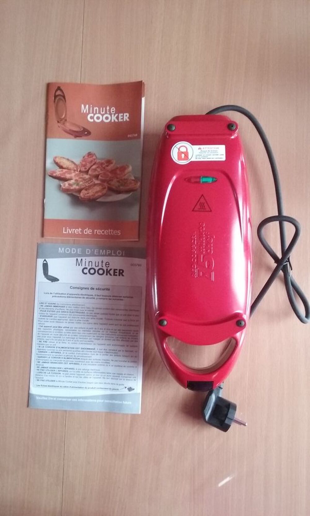 Achetez minute cooker occasion, annonce vente à Le Mans (72) WB170957527