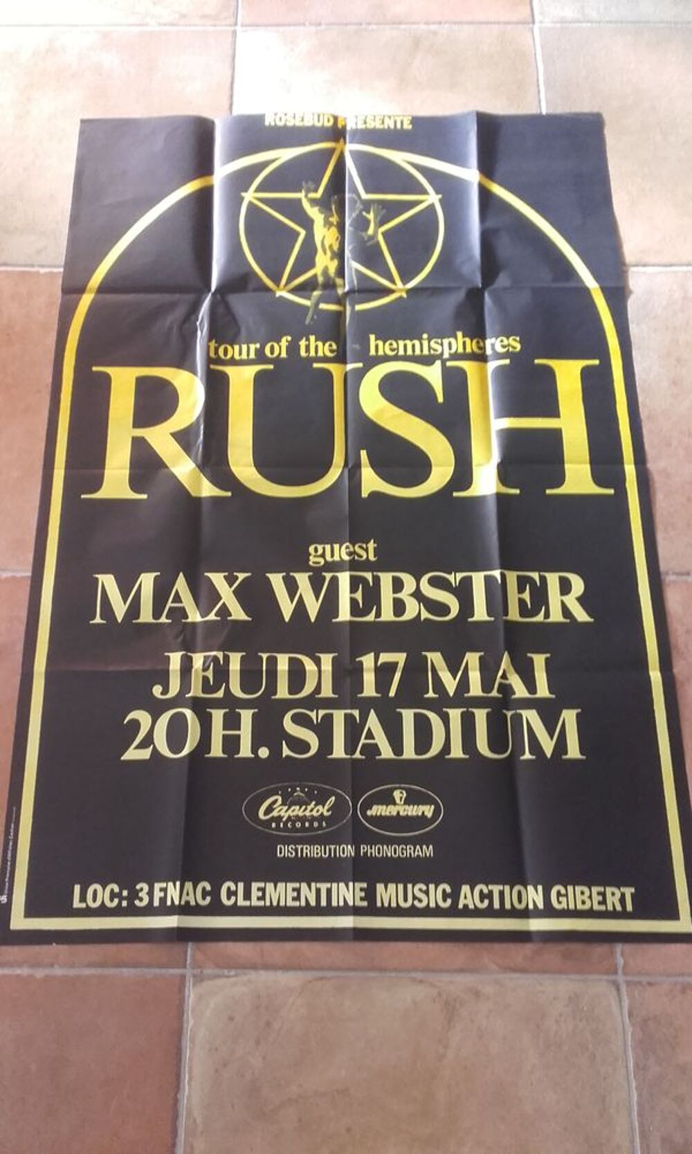 Achetez rush / max webster : occasion, annonce vente à Angers (49 ...