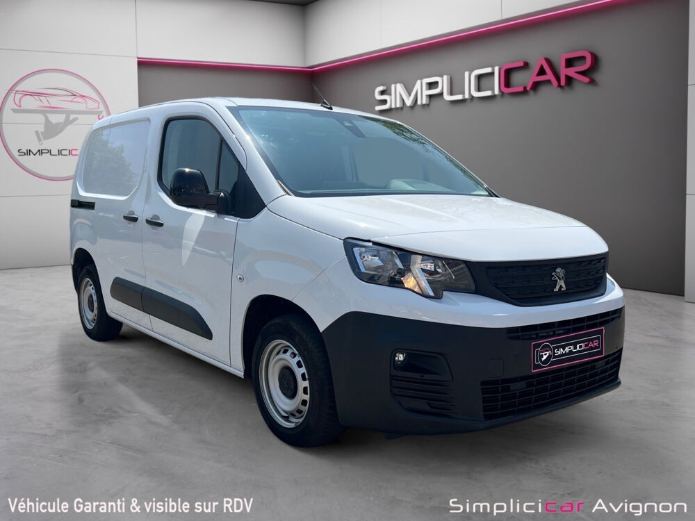 PEUGEOT PARTNER FOURGON M 650 KG BLUEHDI 100 S&S BVM6 occasion - 2024 ...