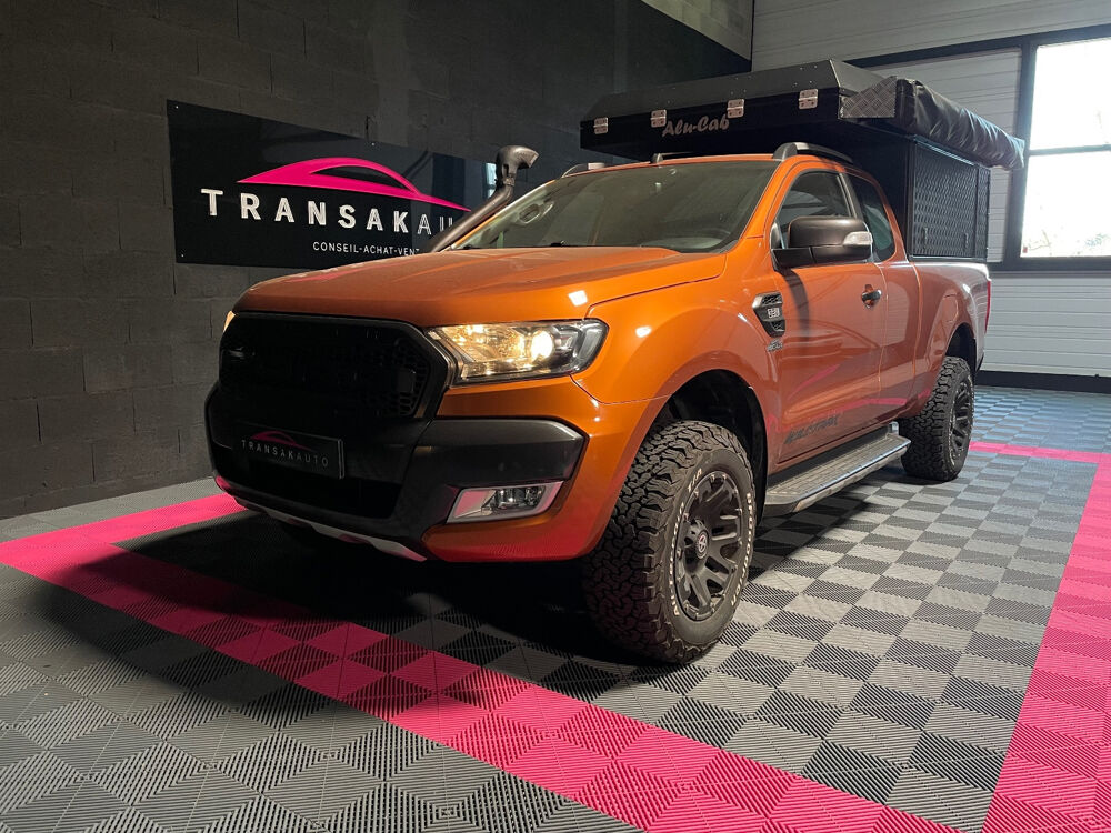 Pick-up utilitaire FORD RANGER SUPER CABINE 3.2 TDCi 200 4X4 BVA6 ...