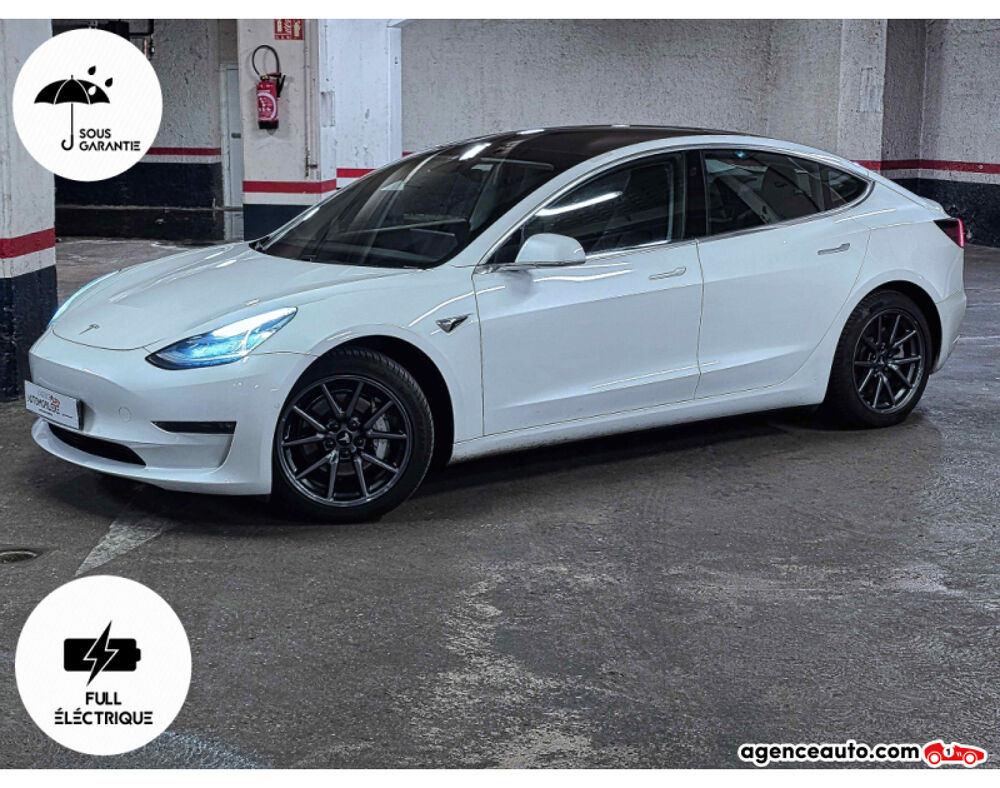 Tesla Model 3 476ch Dual Motor Long Range 1ère Main occasion ...