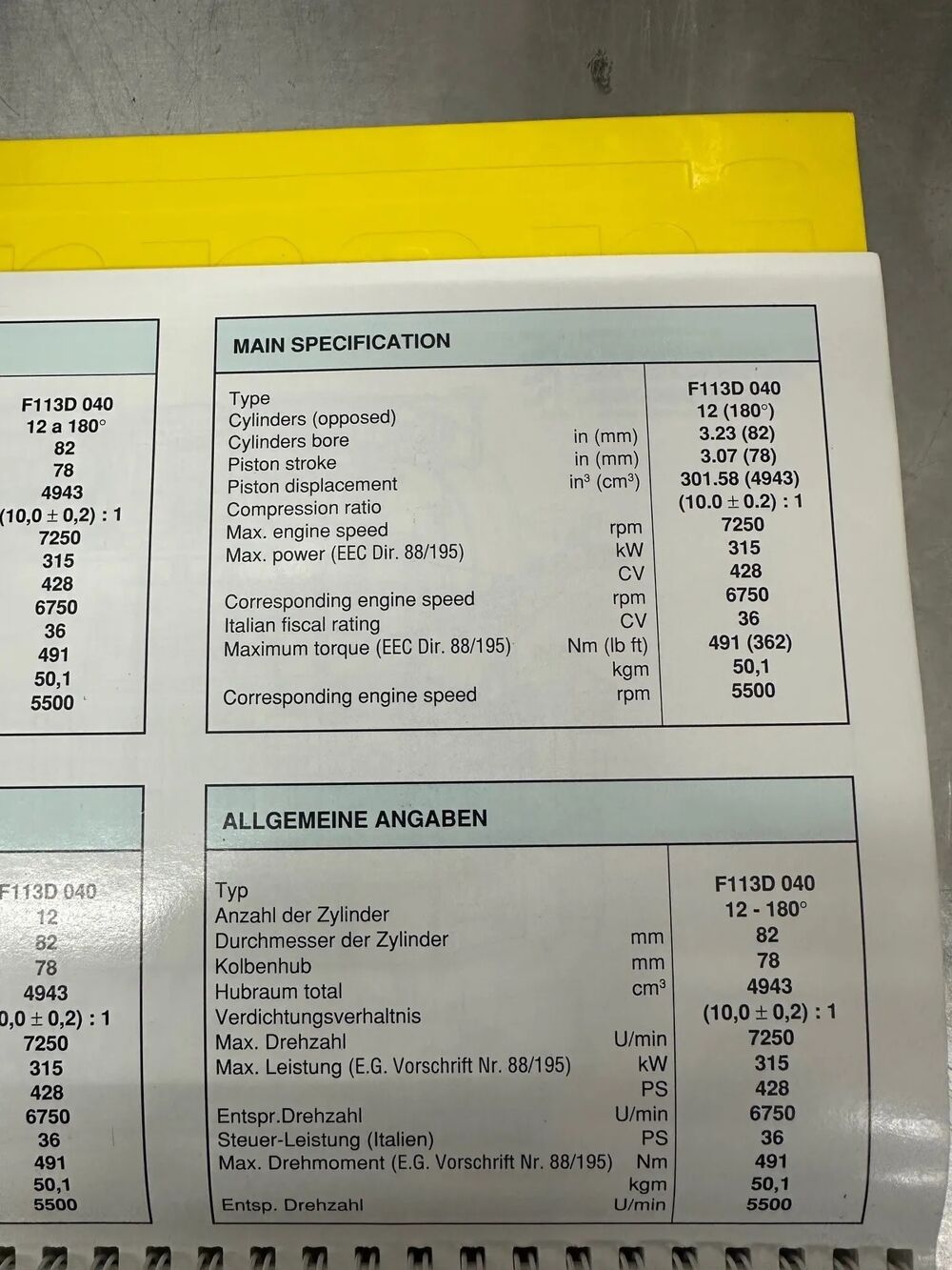 Ferrari Testarossa 1994 occasion - Essence - 1994 - 0 km - 354 000 ...