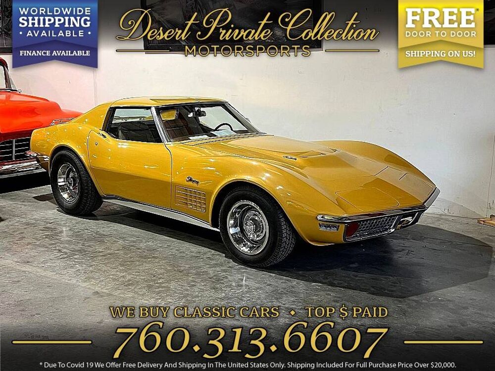 Chevrolet Corvette 1972 occasion - Essence - 1972 - 177 470 km - 38 500 ...