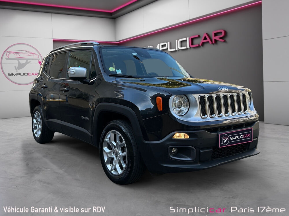 Jeep Renegade 2.0 I MultiJet S&S 140 ch 4x4 Limited A occasion - Diesel ...