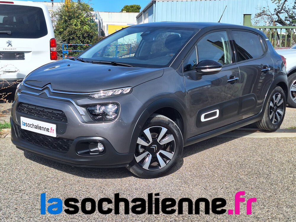 Citroën C3 PureTech 110 S&S BVM6 Shine + caméra recul + clé mains-libre ...